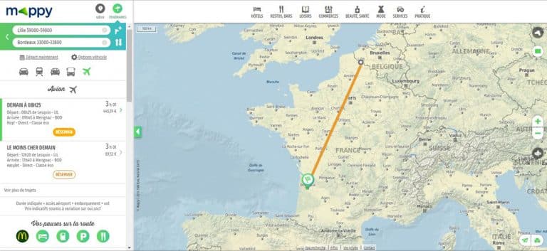 Itinéraire Mappy : comment utiliser ce service de cartographie